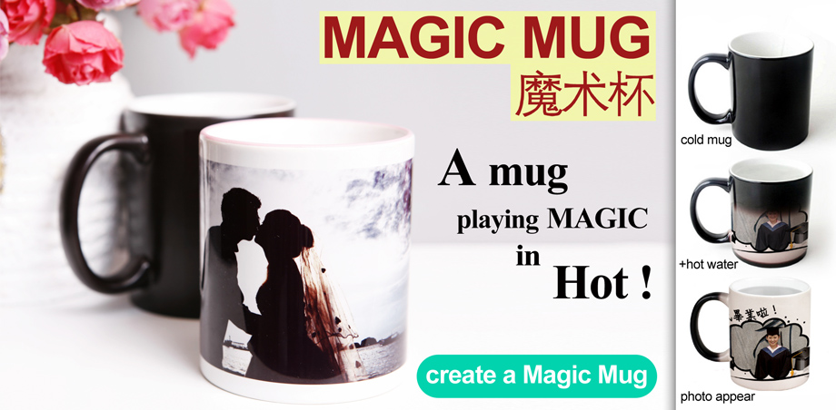 Blue Magic Mug | Customize Gift Malaysia | Funky